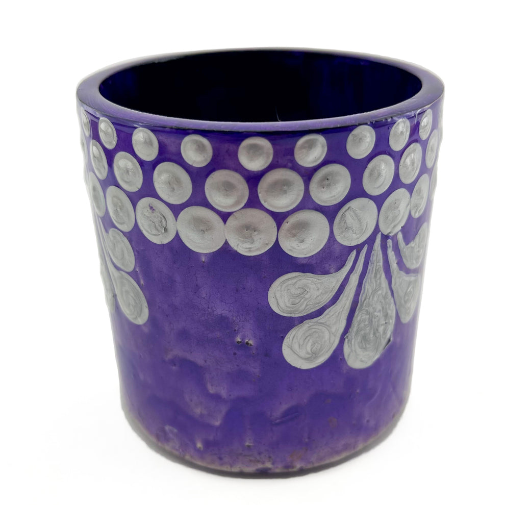 Handmade Deep Purple Plant Pot – Infinite Dot Arts