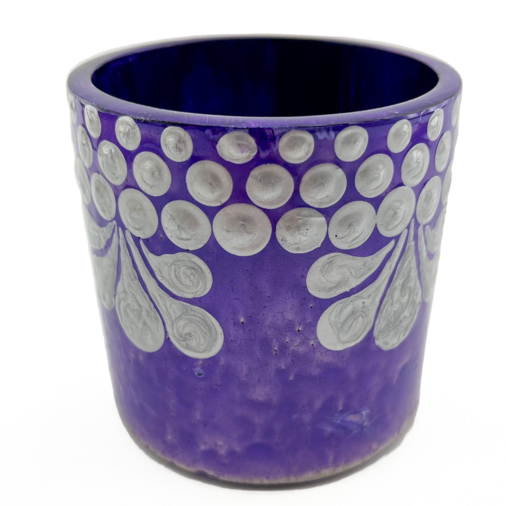 Handmade Deep Purple Plant Pot – Infinite Dot Arts